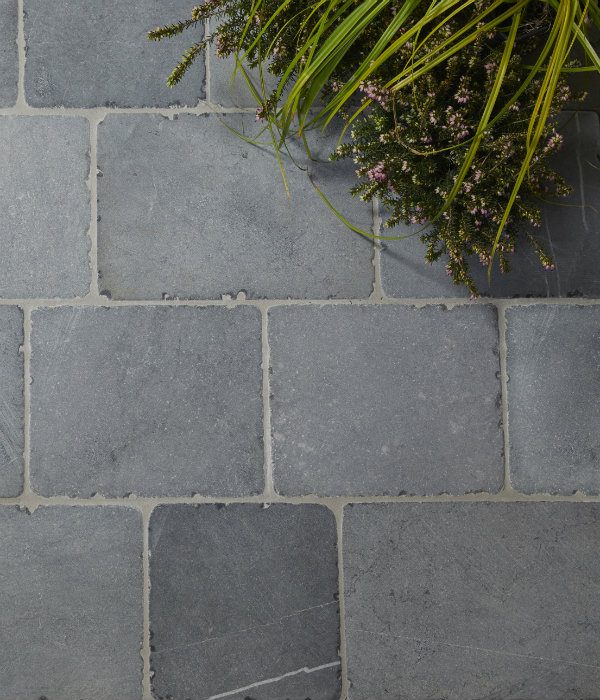 Wexford Blue Tumbled Limestone Cobble - The Patio Warehouse Kent UK